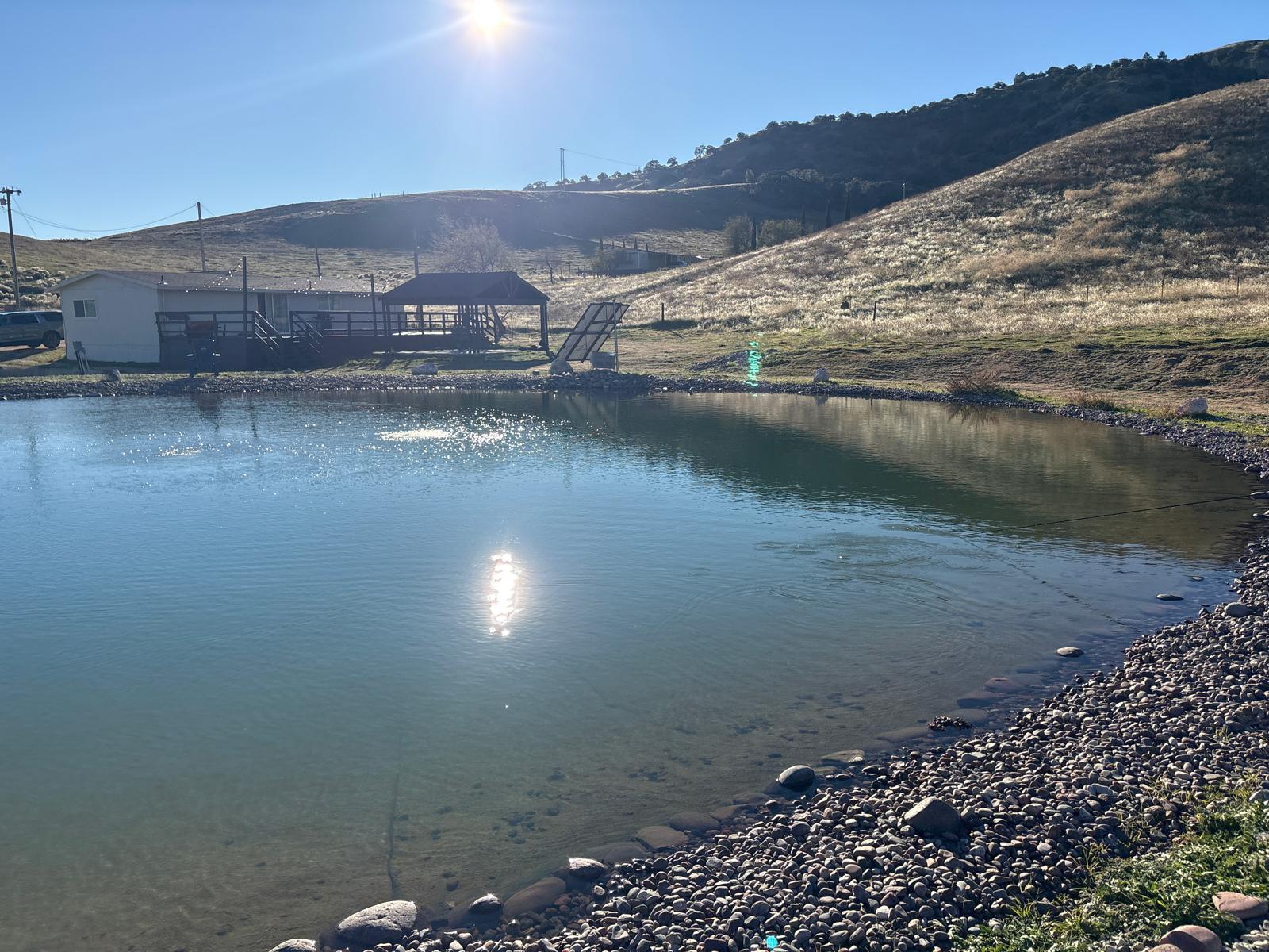 Cameron Canyon vacation rental deck with scenic views